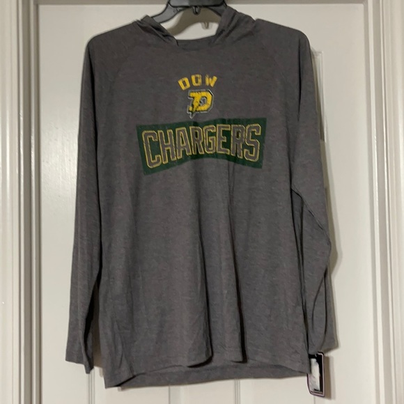 NFHS | Shirts | Nwt Ls Dow Chargers Hooded Tshirt L | Poshmark
